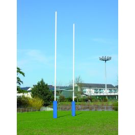 But de rugby acier galvanisé (la paire) 11m