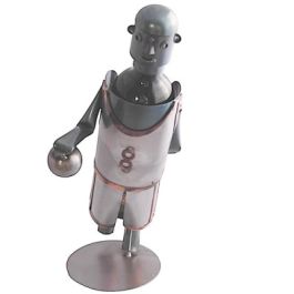 Figurine Joueur Basket en métal